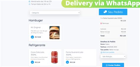 Pedir No Whats Delivery Via Whatsapp Elvio Scaravelli