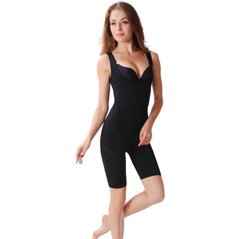 Женское корректирующее белье боди из бамбукового волокна бесшовное боди утягивающий корсет