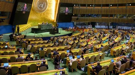 La Onu Aprobó La Declaración Que Impulsa Una Solución De Dos Estados