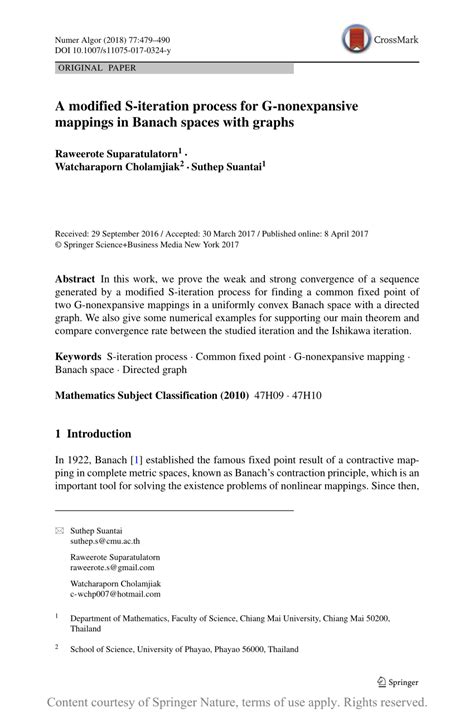 A Modified S Iteration Process For G Nonexpansive Mappings In Banach Spaces With Graphs