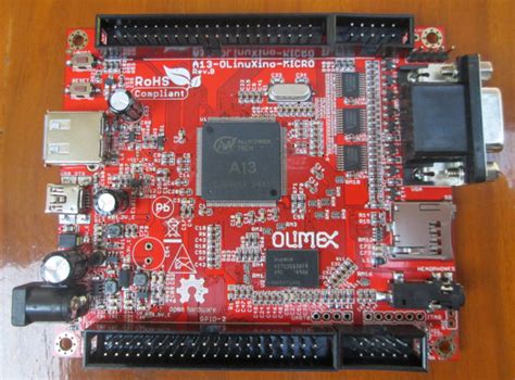 Olimex A13 Olinuxino Micro Development Board Unboxing And Review Cnx