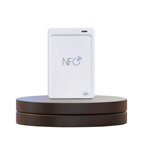 NFC Contactless Smart Access Control Card Reader ACR U USB NFC Reader With Cm Range OEM