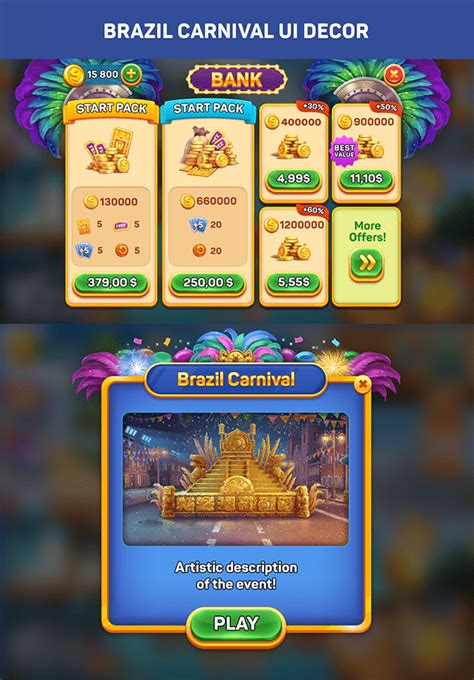 Gui Customization Solitaire Cruise On Behance