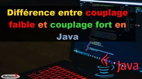 Différence Entre Couplage Faible Et Couplage Fort En Java Waytolearnx