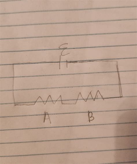 [solved] The Circuit Below Shows Two Resistors Connected In Series With A Course Hero