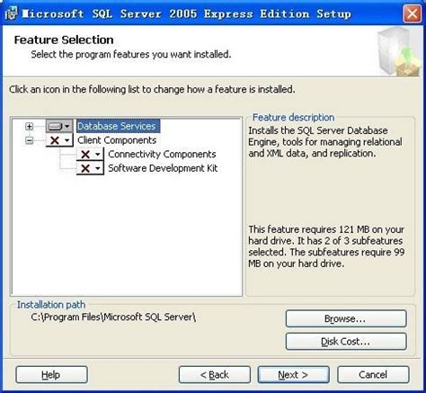 How To Install SQL Server 2005 Express For AAMail Mail Server Database