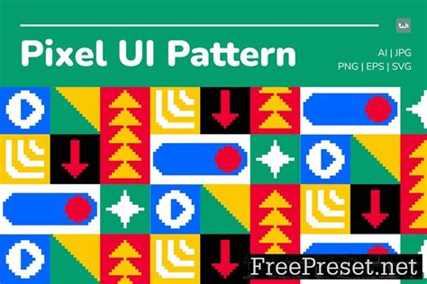 Seamless Pixel Ui Pattern 003 Luy6psf