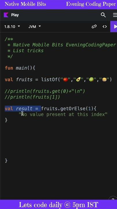Do You Know This Rare Kotlin Trick Youtube