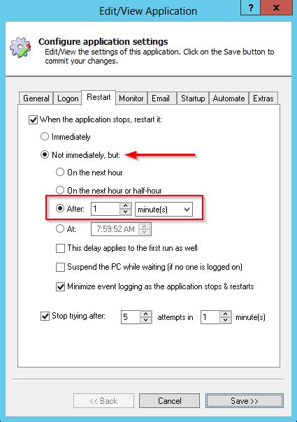 How To Run Your Application Every Minute With AlwaysUp The Core Technologies Blog
