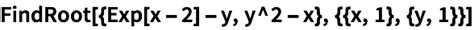 Unconstrained Optimization Methods For Solving Nonlinear Equations—wolfram Language Documentation