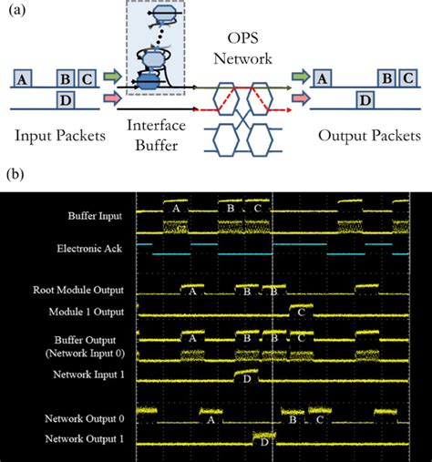 A Diagram Depicting Experimental Packet Sequence Contention Occurs