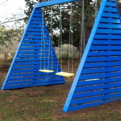 DIY A Frame Swing Set A Frame Swing Set A Frame Swing Wooden Swing Set Plans