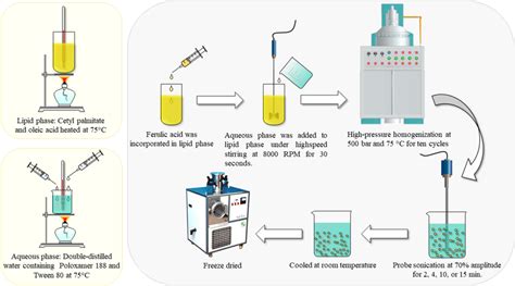Fabrication Of Ferulic Acid Loaded Nanostructured Lipid Carriers By Download Scientific Diagram