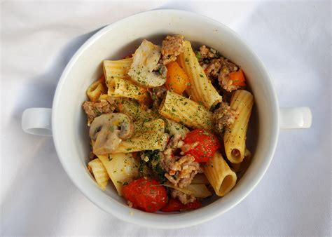 A Homestyle Italian Feast For Fall Rigatoni With Italian Sausage And