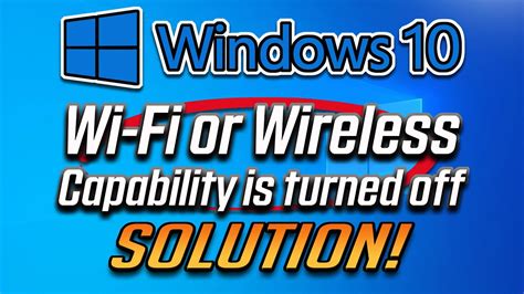 Wifi Capability Is Turned Off Fabgost