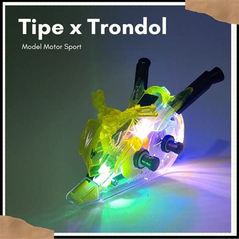 Jual Tipe X Trondol Model Motor Sport Tipe X Modifikasi Mainan Untuk