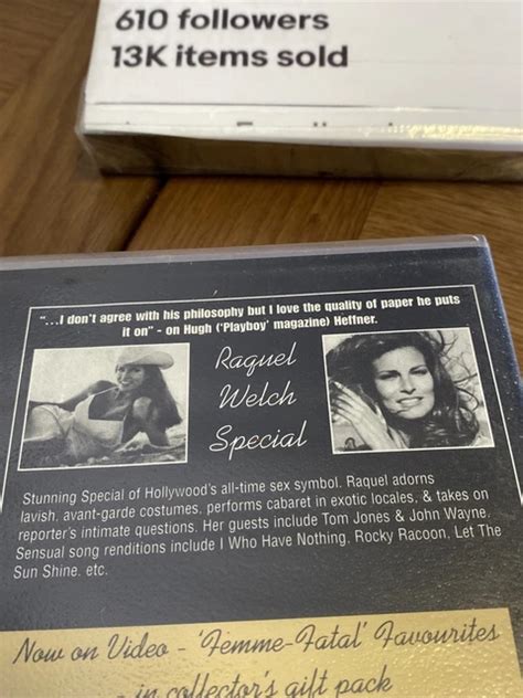 Raquel Welch All Time Sex Symbol Vhs Video Pal Australian Release 50