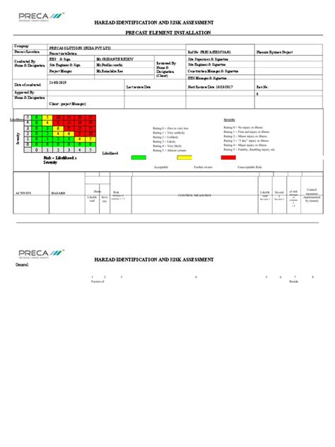 Preca Hira Precast Element Instalation Pdf Crane Machine Safety
