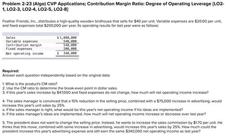Solved Problem Algo CVP Applications Contribution Chegg