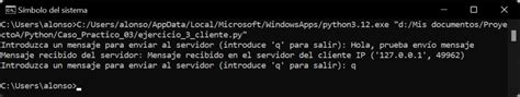 Enunciado Y Solución De Ejercicio Resuelto En Python Sockets Proyecto A
