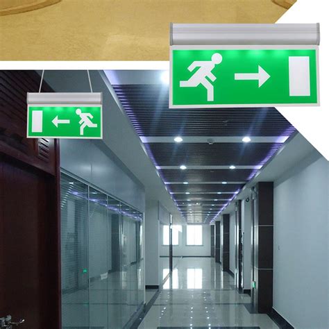 Left Right EXIT Acrylic LED Emergency Exit Lighti Vicedeal