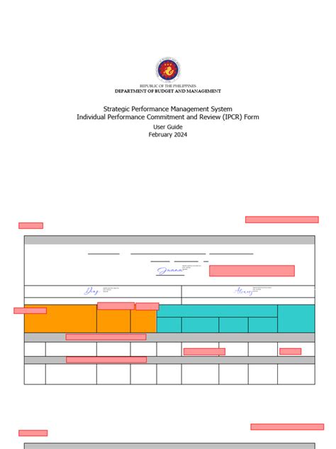 Ipcr Form User Guide Pdf