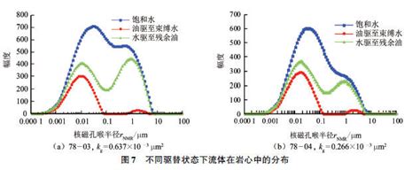 核磁共振分析致密砂岩的孔隙结构孔喉半径 纽迈 低场核磁共振 高端智能绿色实验室设备