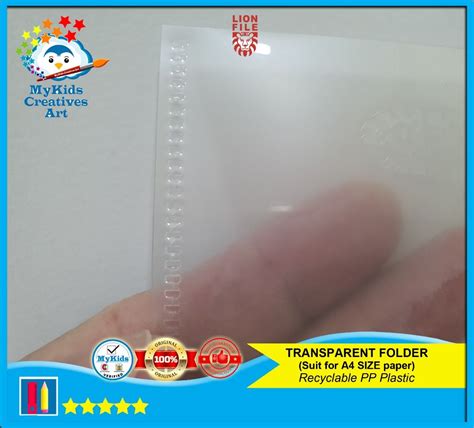 A Transparent Plastic Folder C L U Shape Hobbies Toys Stationery Craft Art Prints On