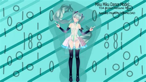 TDA Hatsune Miku Append Modern By Papyion7093 On DeviantArt