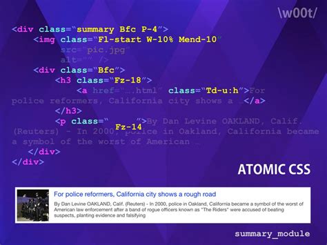 Atomic Css By Thierry Koblentz