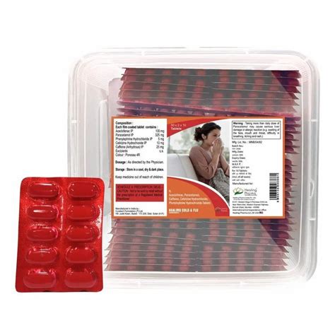 Healing Cold Andand Flu Total Nf Tablet At ₹ 80 Box Anti Cold Tablet In Nagpur Id 2855115945012