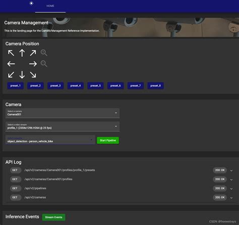 【edgex（13）】 ：edgex官方的摄像头demo App，接入摄像头可以控制摄像头的上下左右方向，创建openvino的目标检测跟踪