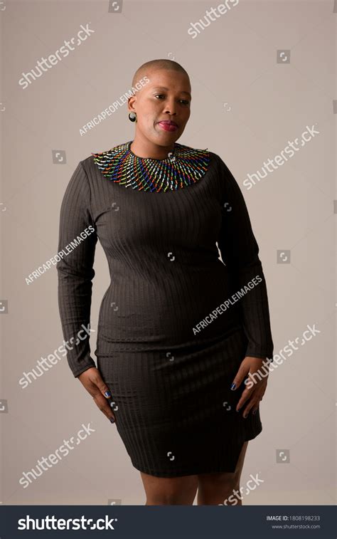 Attractive Plus Size African Woman Her Stock Photo Shutterstock