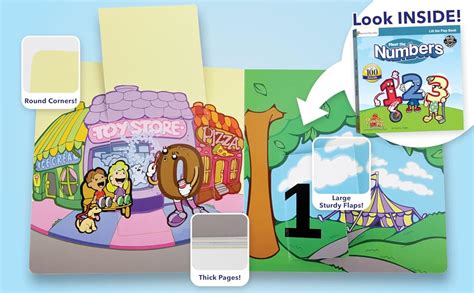 Meet The Numbers Lift The Flap Book 9780976700814 Books Amazonca