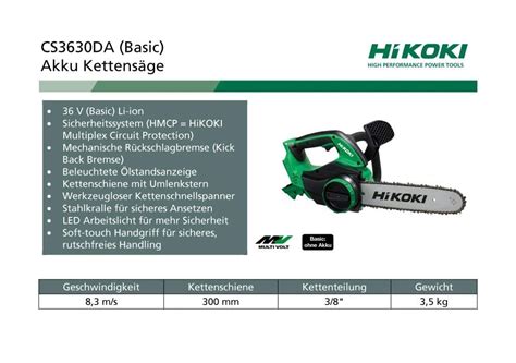 Hikoki Battery Chainsaw Atelier Yuwa Ciao Jp