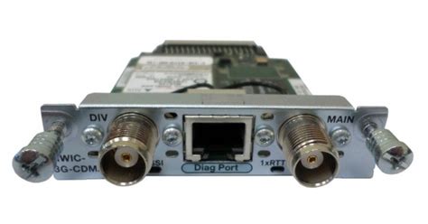 Cisco HWIC G CDMA S G WWAN Third Generation Wireless High Speed WAN Interface Card