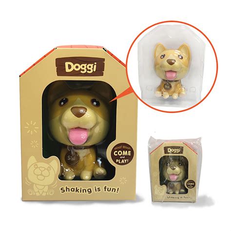 Badu Bg Играчки за табло за кола Кимнащо куче клатещо глава Кукли с клатеща се глава