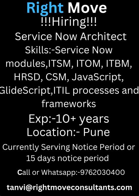 tanvi p on linkedin servicenow architect itsm itom itbm hrsd