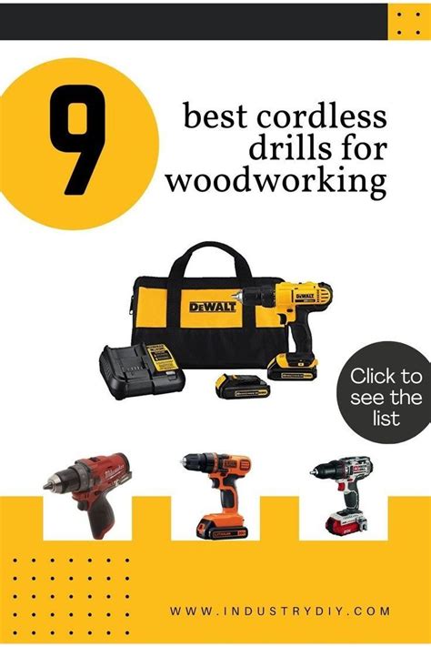 9 Best Cordless Drill For Woodworking Currentyear Guide Artofit