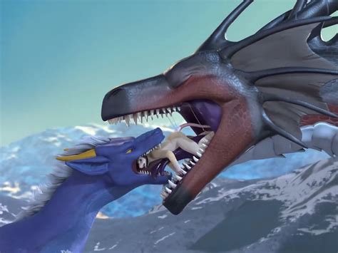 Furry Animation Vore Dragons A Meal For Two…
