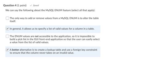 Solved Saved Question Point We Can Say The Following Chegg