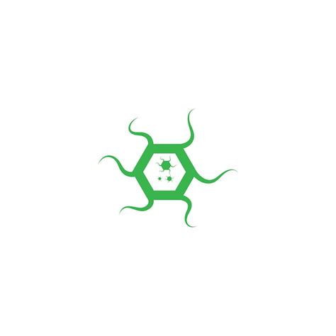 Premium Vector Bacterial Probiotic Icon Vector Flat Design
