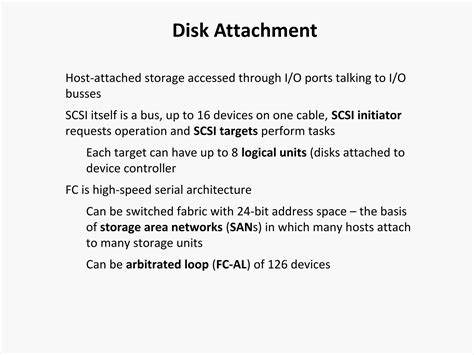 Secondary Storage Structure Operating System Concepts Ppt