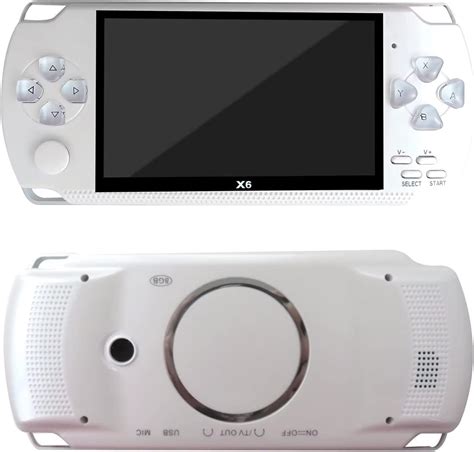 10000 Games Built In 4 3 8gb 128bit Retro Portable Handheld Video Game Console