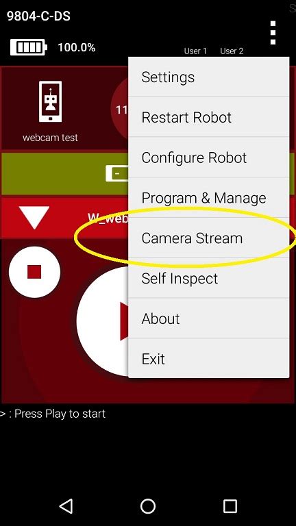 Using An External Webcam With Control Hub First Tech Challenge Ftcrobotcontroller Wiki Github