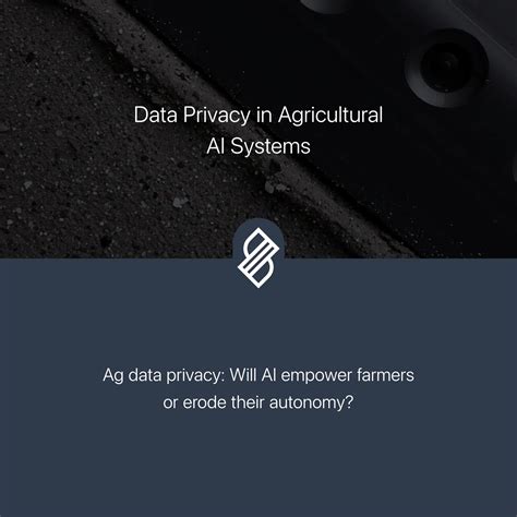 Data Privacy In Agricultural Ai Systems → Scenario