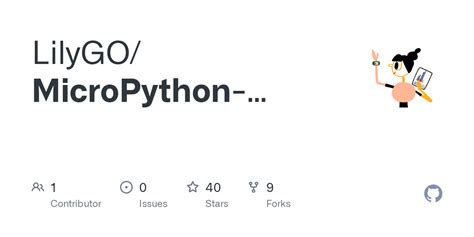 github lilygo micropython esp32