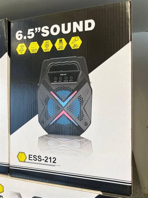 Портативная Bluetooth колонка Ess 212 беспроводная Bluetooth колонка со