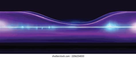 Abstract Blue Light Circuit Microchip Technology Stock Vector Royalty