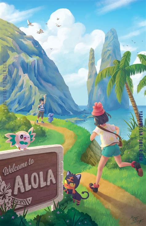 Pokemon Alola Wallpapers Wallpaper Cave